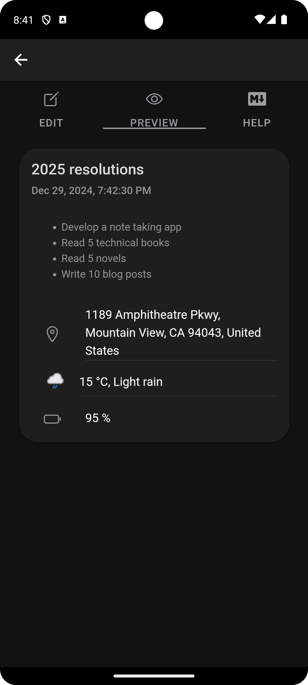 So I decided to create my own note taking app | Ibrahim HAMMANI