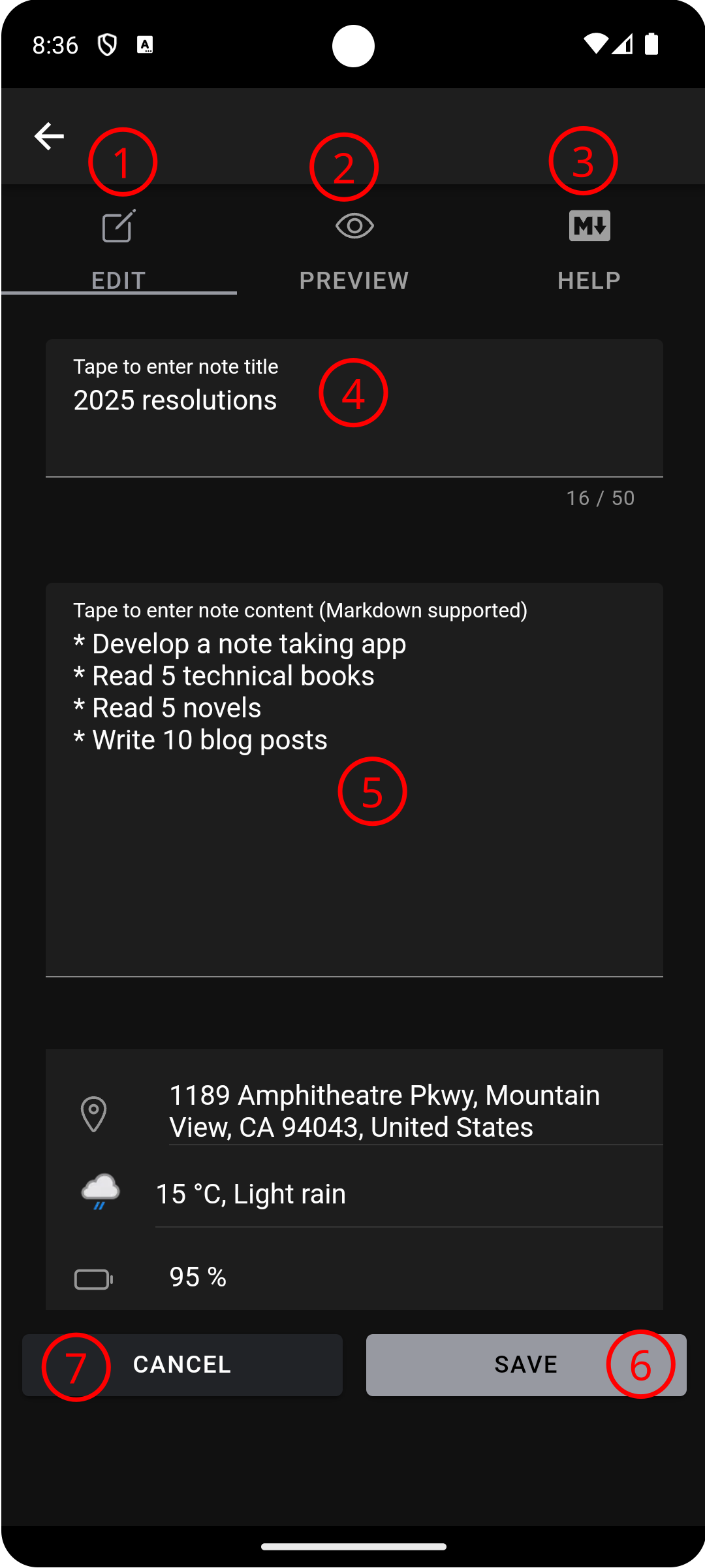 So I decided to create my own note taking app | Ibrahim HAMMANI